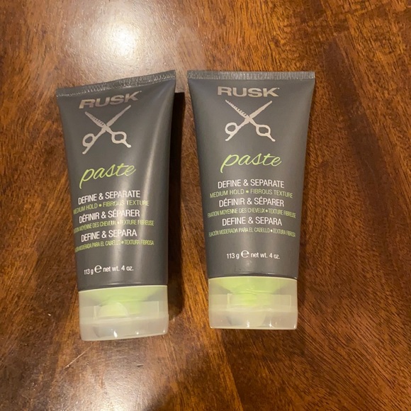 Rusk | Hair | Rusk Paste Define Separate 4 Oz 7 Units | Poshmark